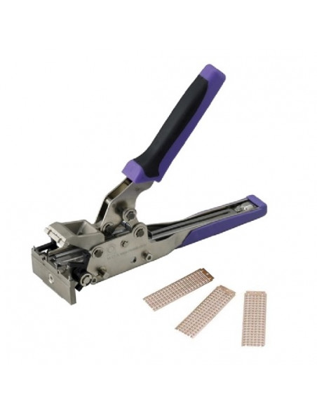 Kit stapler splice tool CST-010 and clips - Atoo Electronics