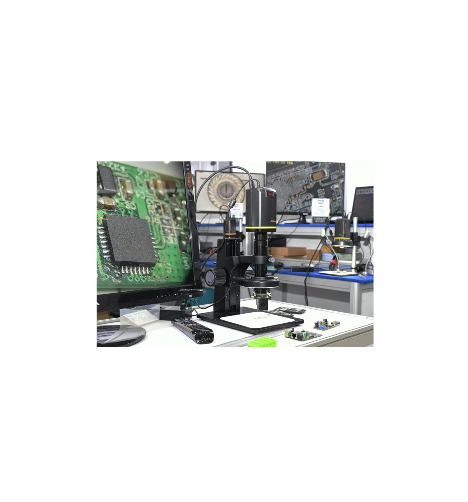 Digital Microscope rotation 360° - Atoo Electronics